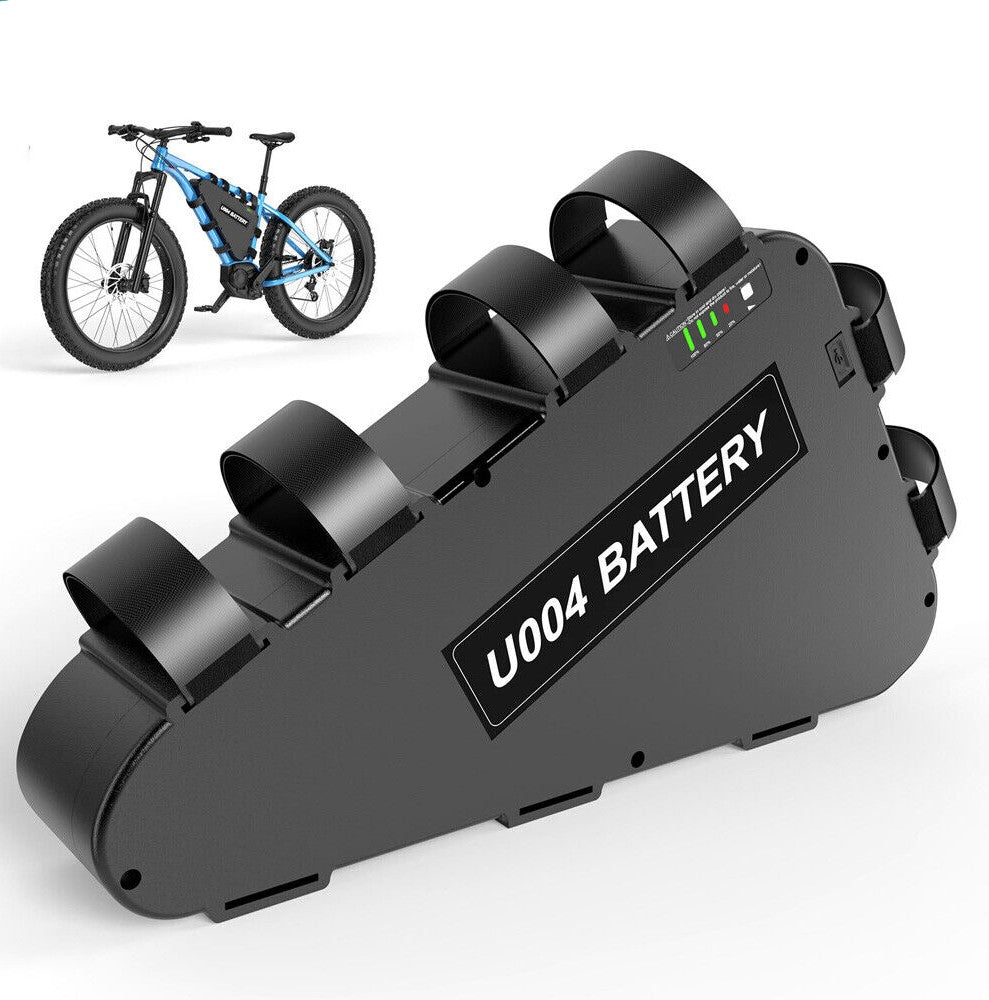 Triangle Case 52V 20Ah Lithium Ebike Battery for 200W~1500W Motor ...